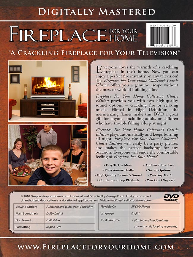 Fireplace For Your Home: Classic Edition DVD #1